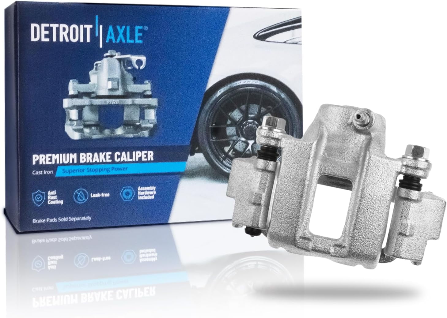 Detroit Axle - Rear Right Brake Caliper for Toyota Sequoia 4Runner ...