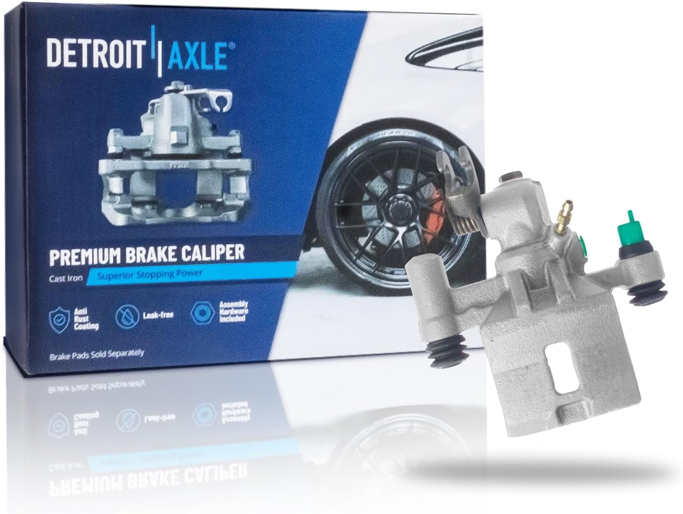 Detroit Axle - Rear Right Brake Caliper for Ford 1993-1997 Probe Mazda ...