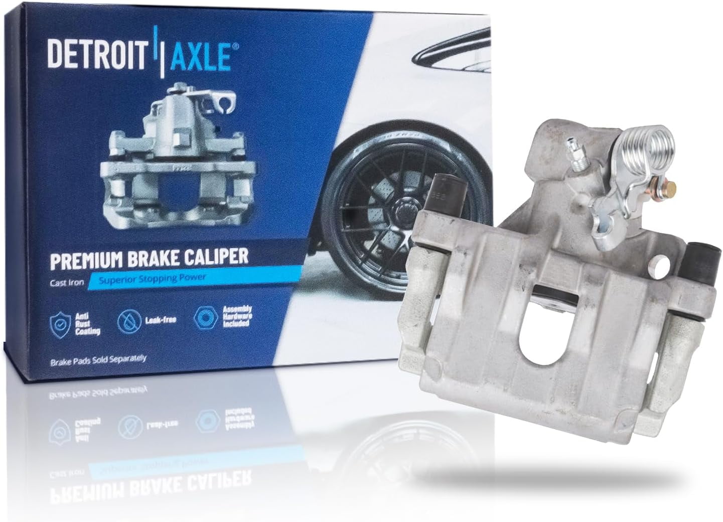 Detroit Axle - Rear Right Brake Caliper for Ford 2012-2018 Focus 2018 ...