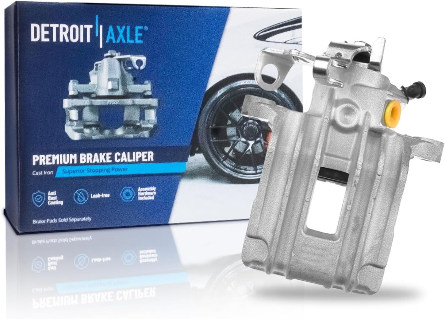 Detroit Axle - Rear Right Brake Caliper for Volkswagen Golf City Beetle ...