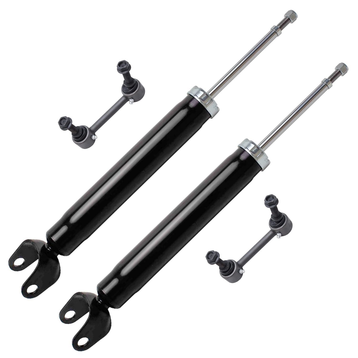 Detroit Axle - Rear Shock Absorbers Kit for Jeep 2011-2019 Grand ...