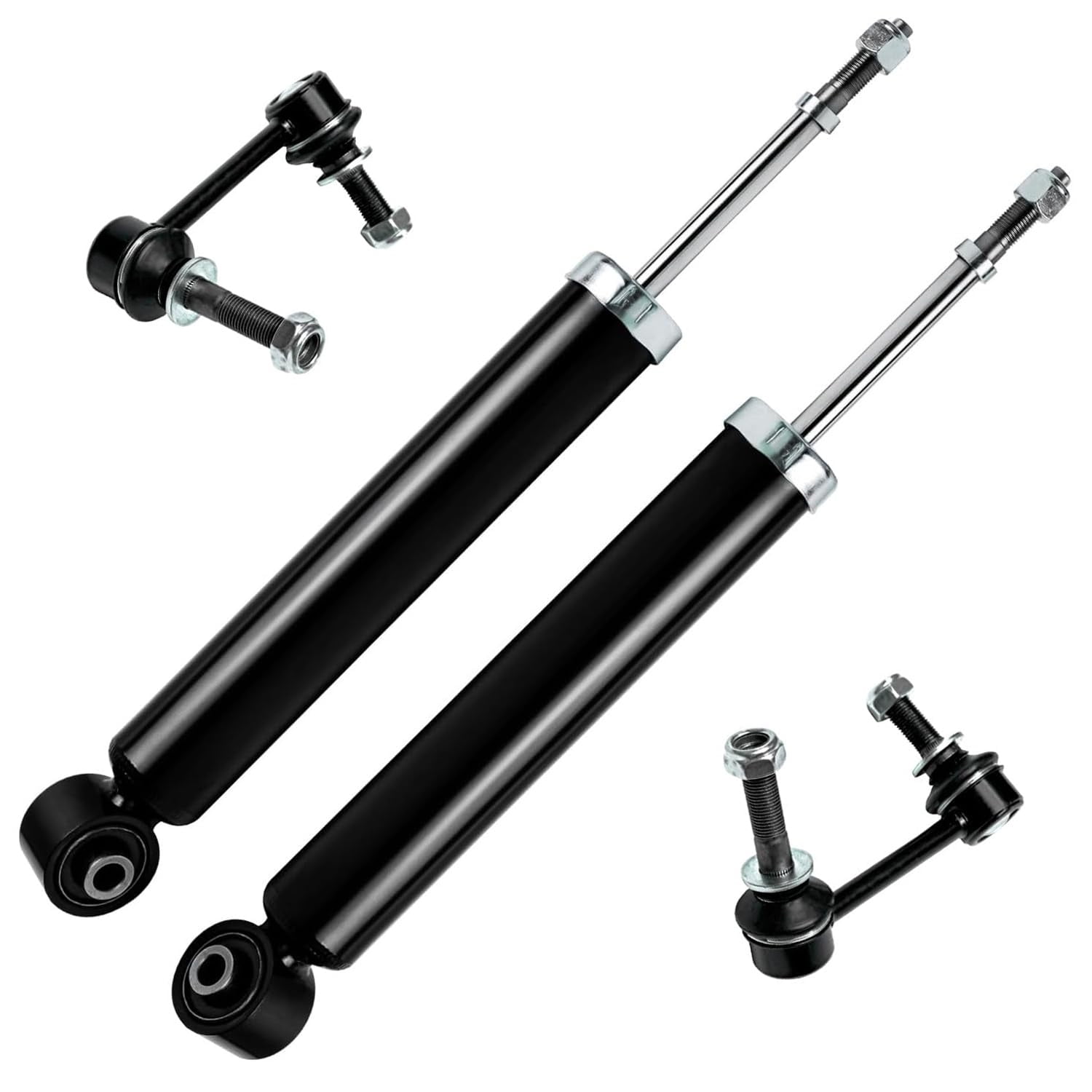 Detroit Axle - Rear Shock Sway Bars for 2013-2019 Nissan Pathfinder ...