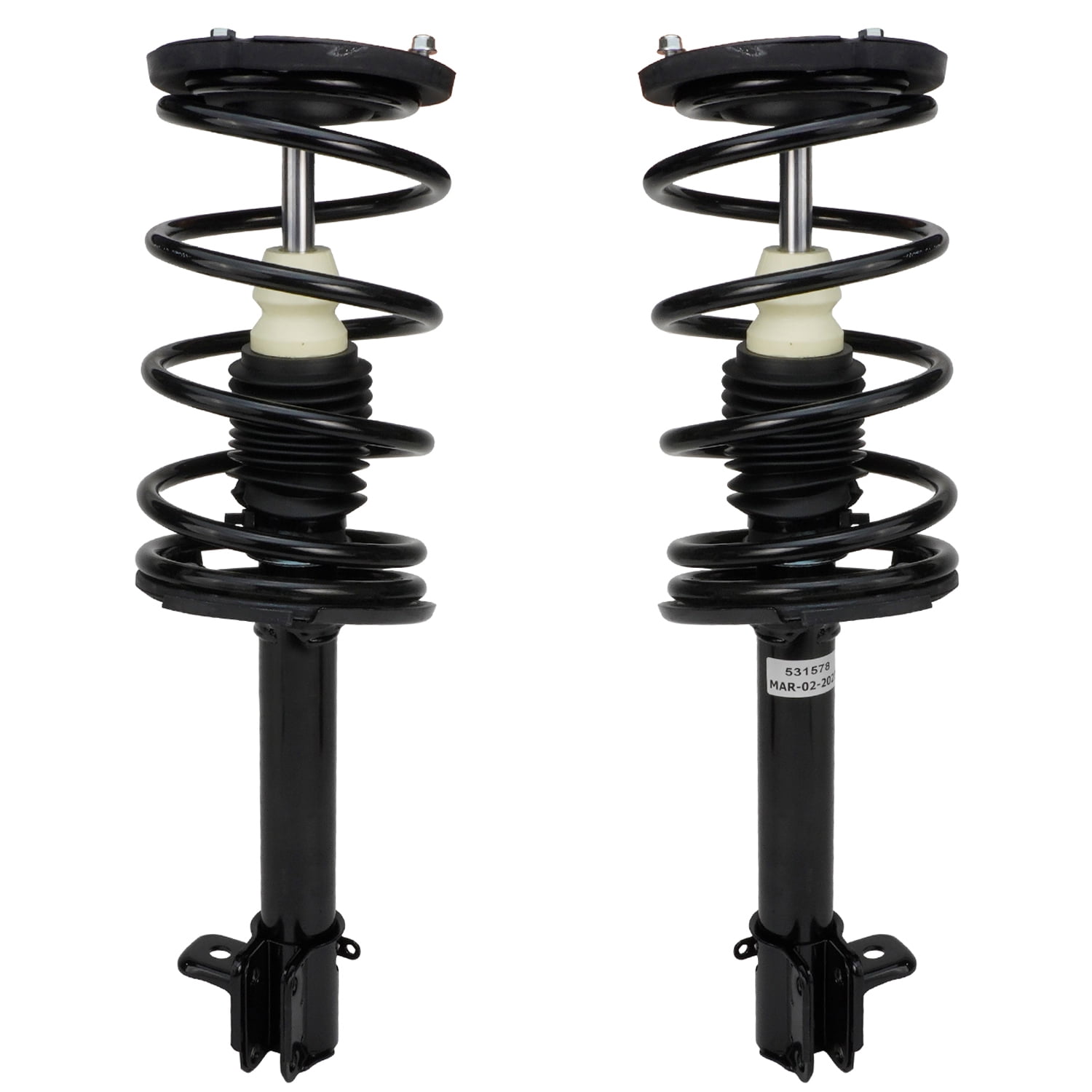 Detroit Axle - Rear Struts & Coil Spring Assemblies Replacement for ...
