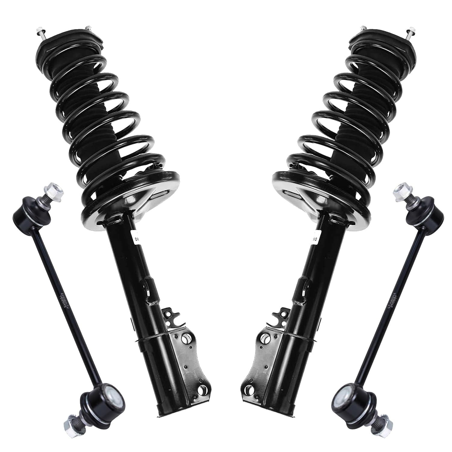 Detroit Axle - Rear Struts Sway Bars for 1997-2001 Toyota Camry 2.2L ...