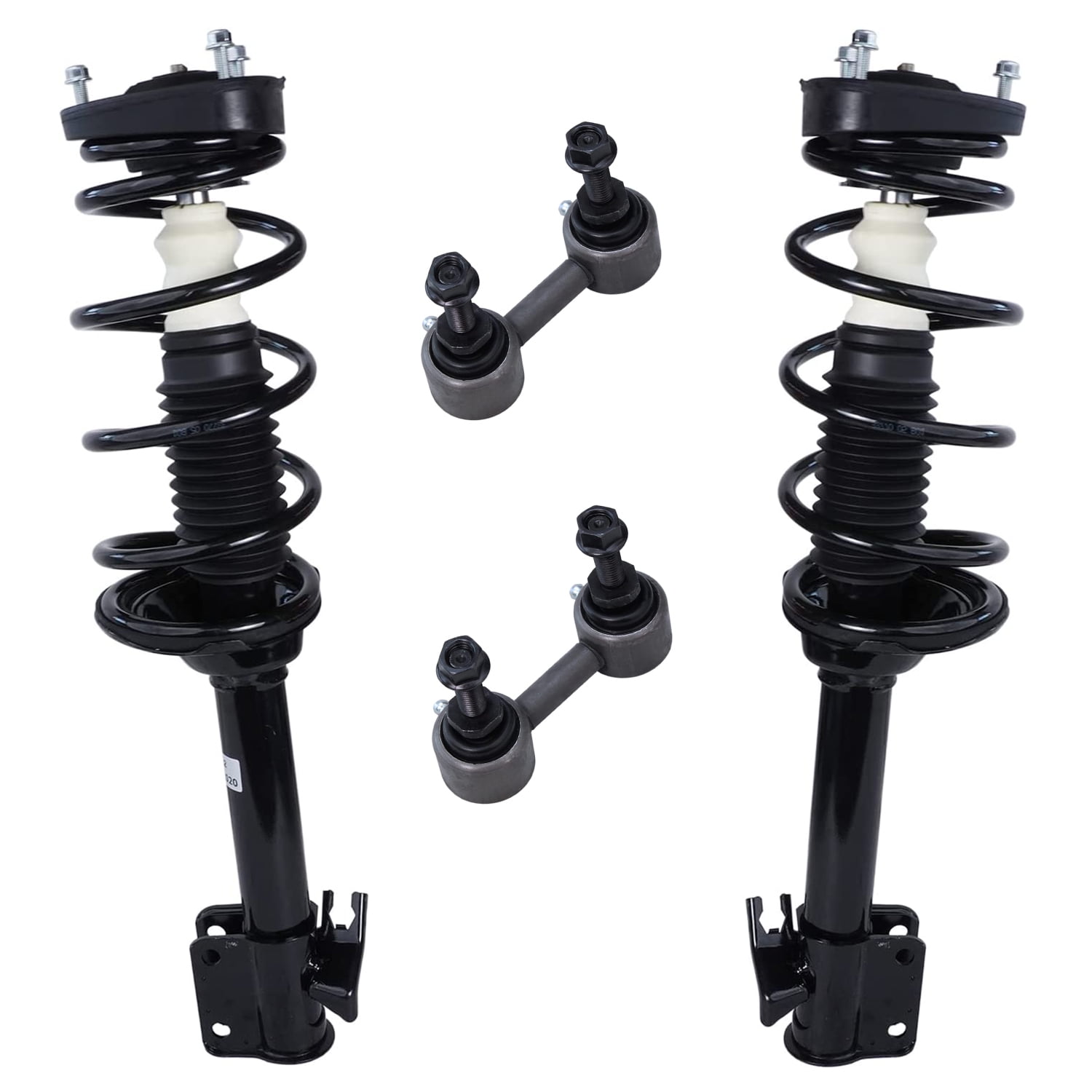 Detroit Axle - Rear Struts Sway Bars for 2003 2004 2005 Subaru Forester ...