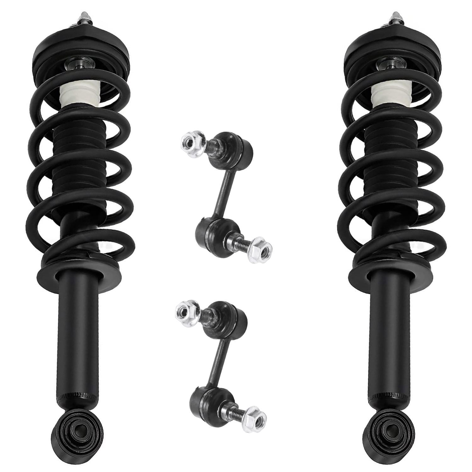 Detroit Axle - Rear Struts Sway Bars for 2011-2018 Dodge Journey, 2012 ...