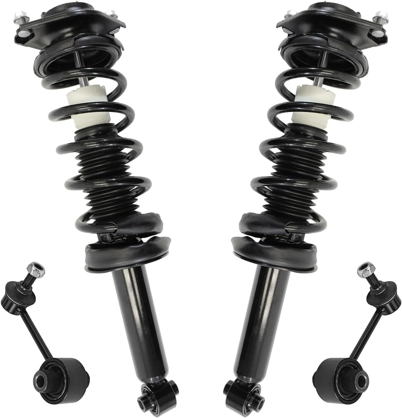 Detroit Axle - Rear Struts Sway Bars for 2015 2016 2017 Subaru Outback ...