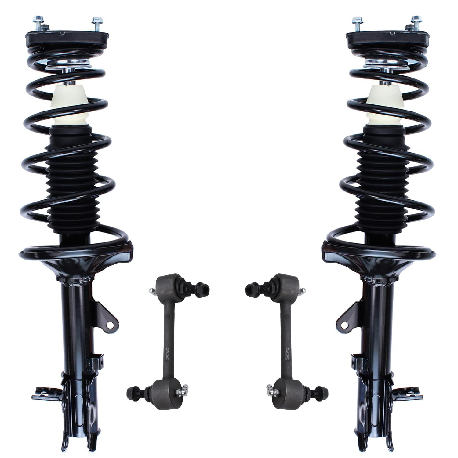 Detroit Axle - Rear Struts for 01-06 Hyundai Elantra 2001 2002 2003 ...