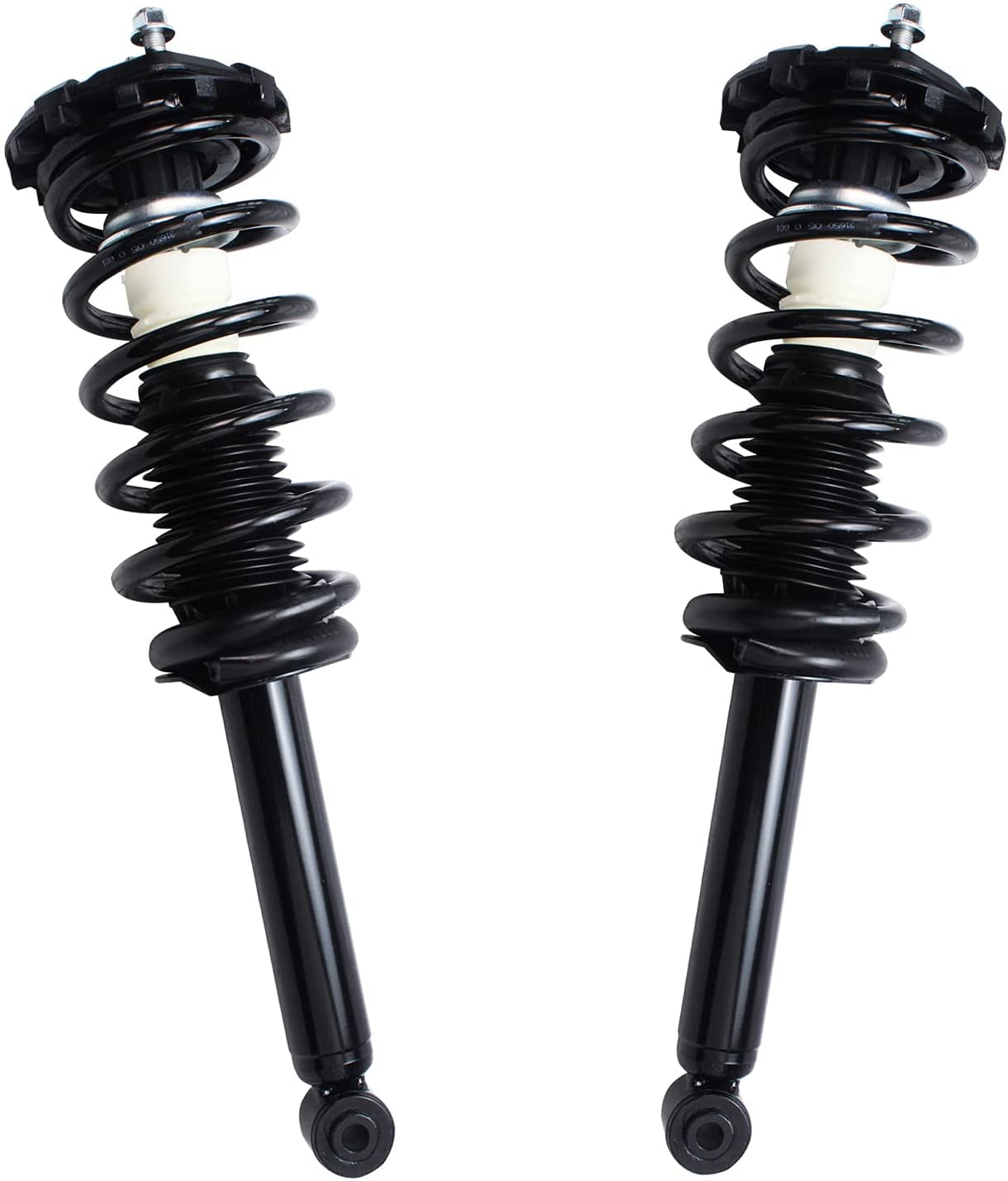 Detroit Axle - Rear Struts w/Coil Spring Replacement for Nissan Maxima ...