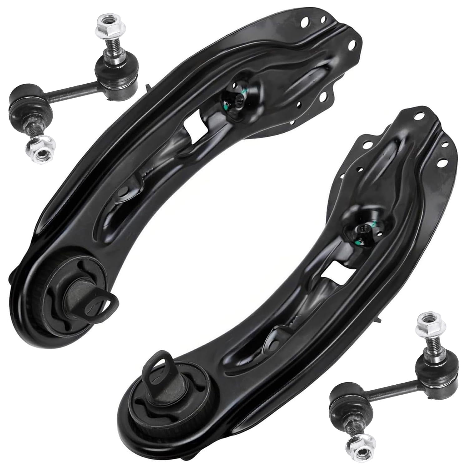 Detroit Axle - Rear Trailing Arms Kit for 2009-2017 Dodge Journey 2 ...