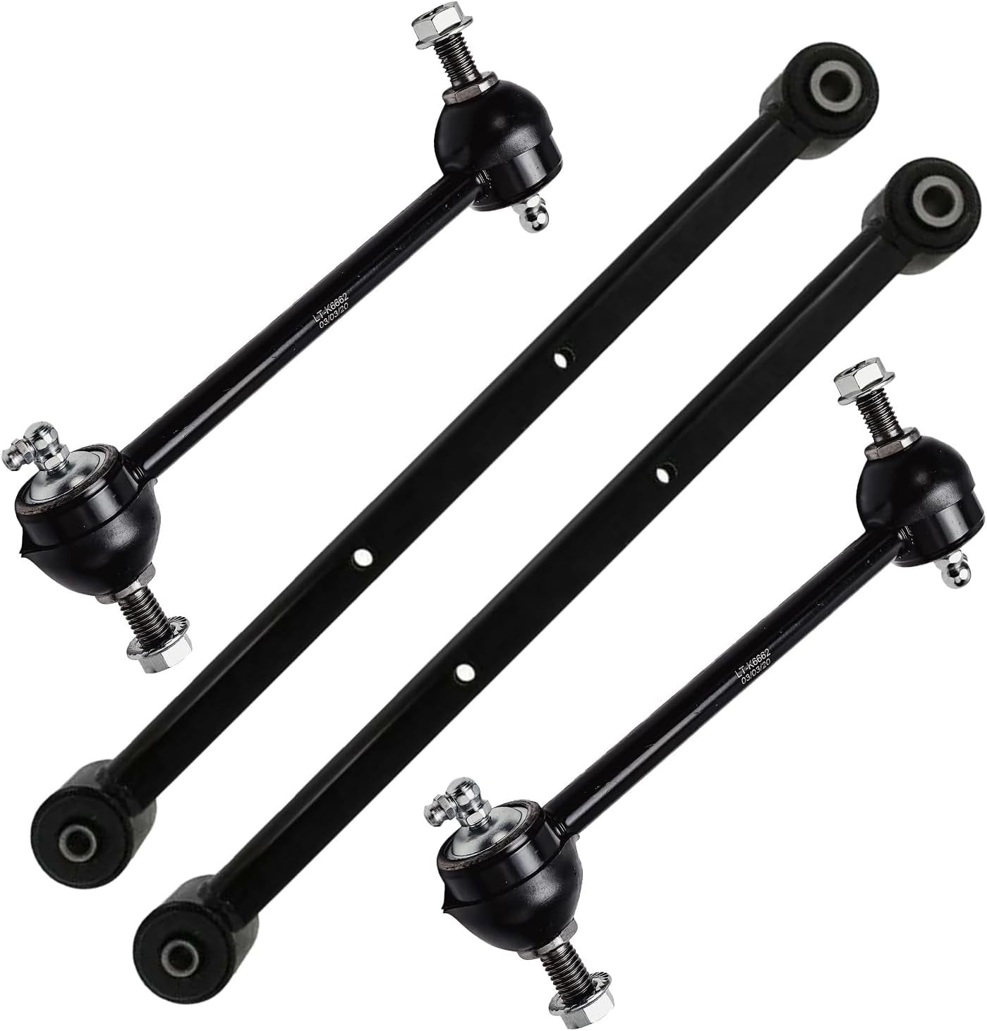 Detroit Axle - Rear Trailing Arms Sway Bars for Chevrolet Impala Monte ...