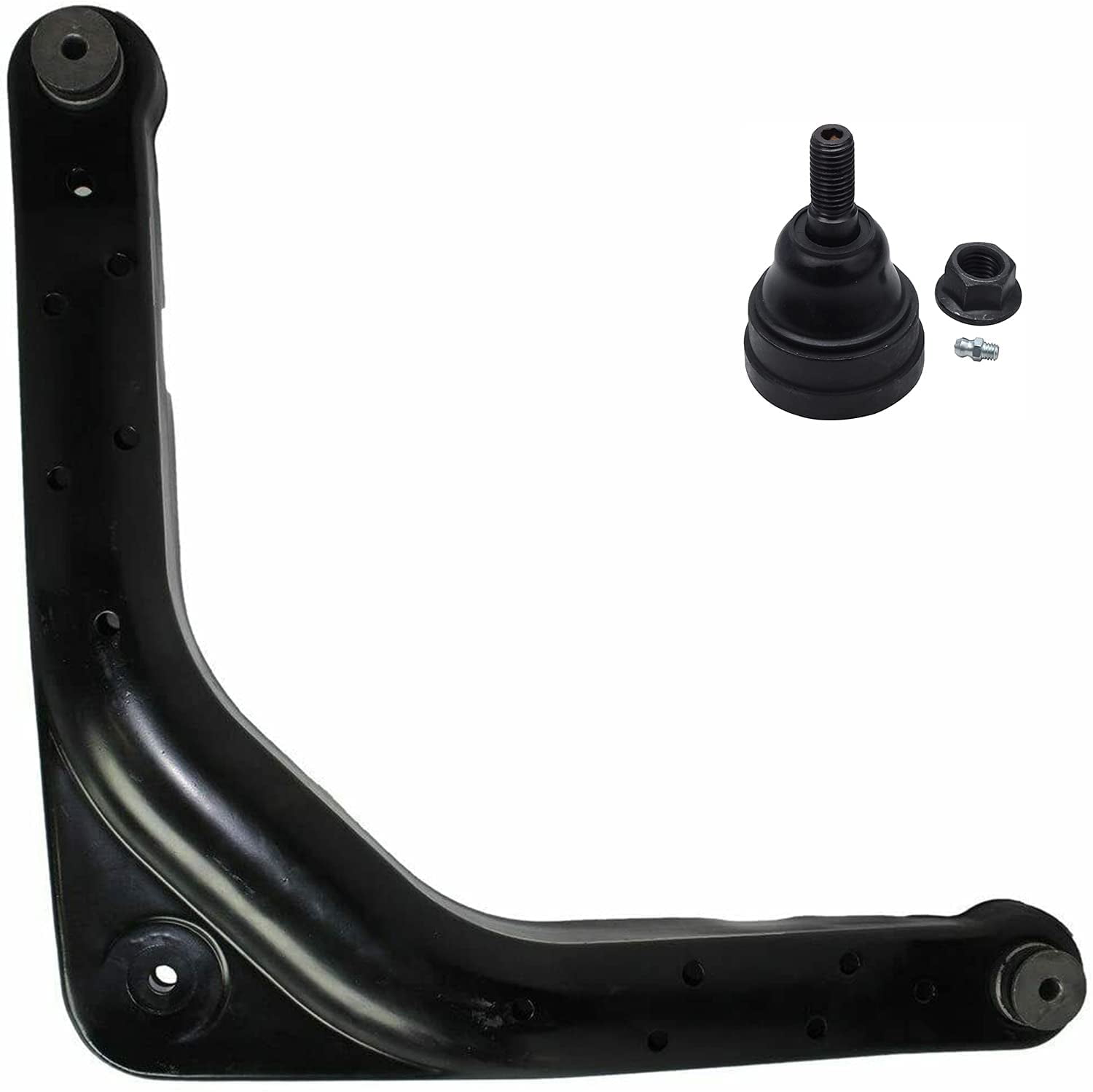 Detroit Axle Rear Upper Control Arm, Ball Joint Replacement, Fits 1999 ...