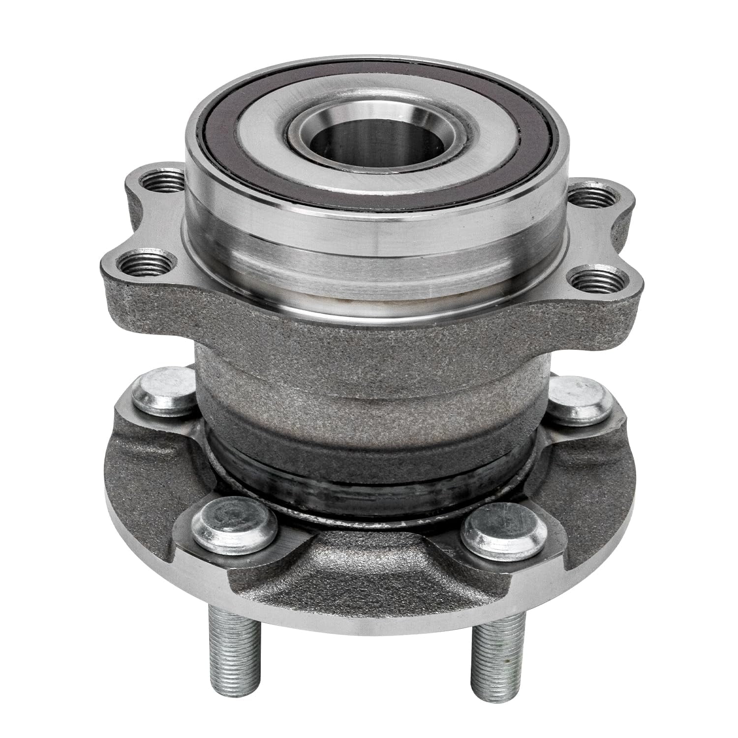 Detroit Axle Rear Wheel Bearing Hub, AWD, 5-Lug, 4-Bolt Flange, Fits ...