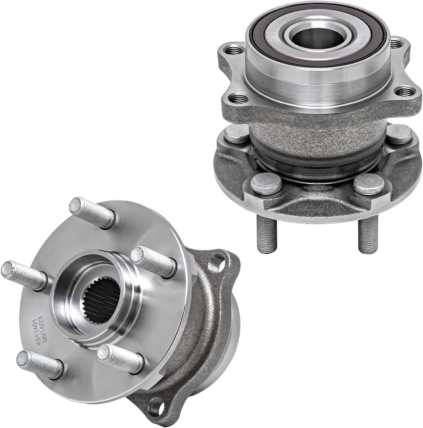 Detroit Axle - Rear Wheel Bearing Hubs for Subaru Outback Forester ...