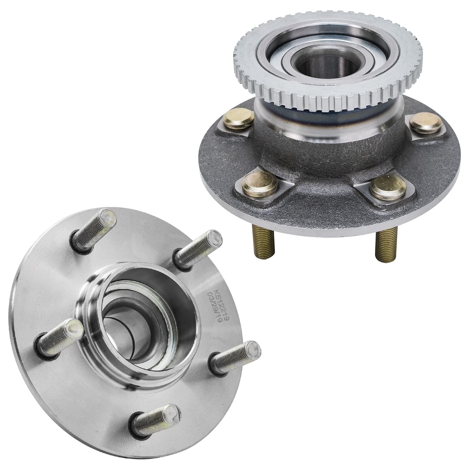 Detroit Axle - Rear Wheel Hub and Bearings Replacement for Nissan Quest ...