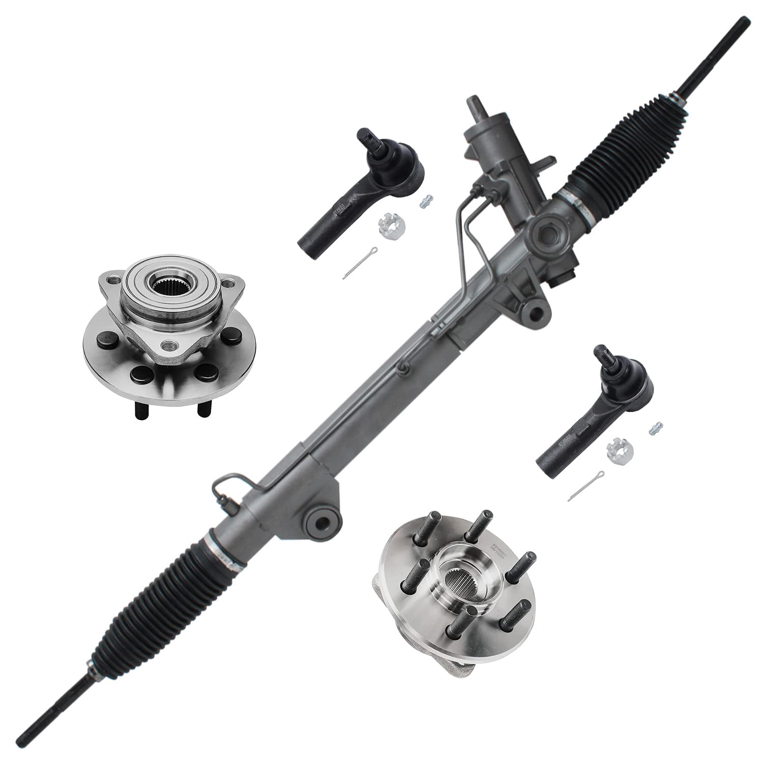 Detroit Axle Replacement for Dodge Dakota Durango [ 4WD w/o ABS ] Front ...