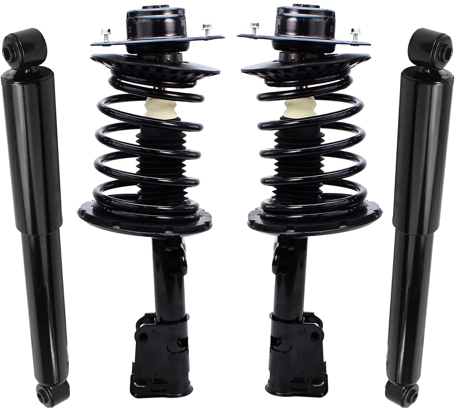 Detroit Axle - Struts Shocks for 01-07 Dodge Grand Caravan Chrysler ...
