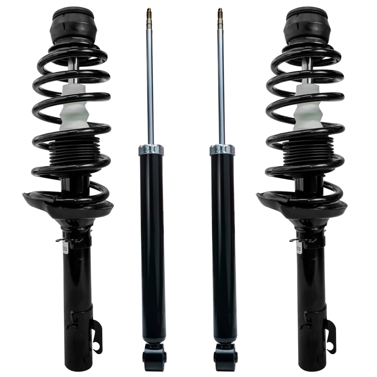 Detroit Axle - Struts Shocks for 1998-2010 Volkswagen Beetle 1999-2006 ...