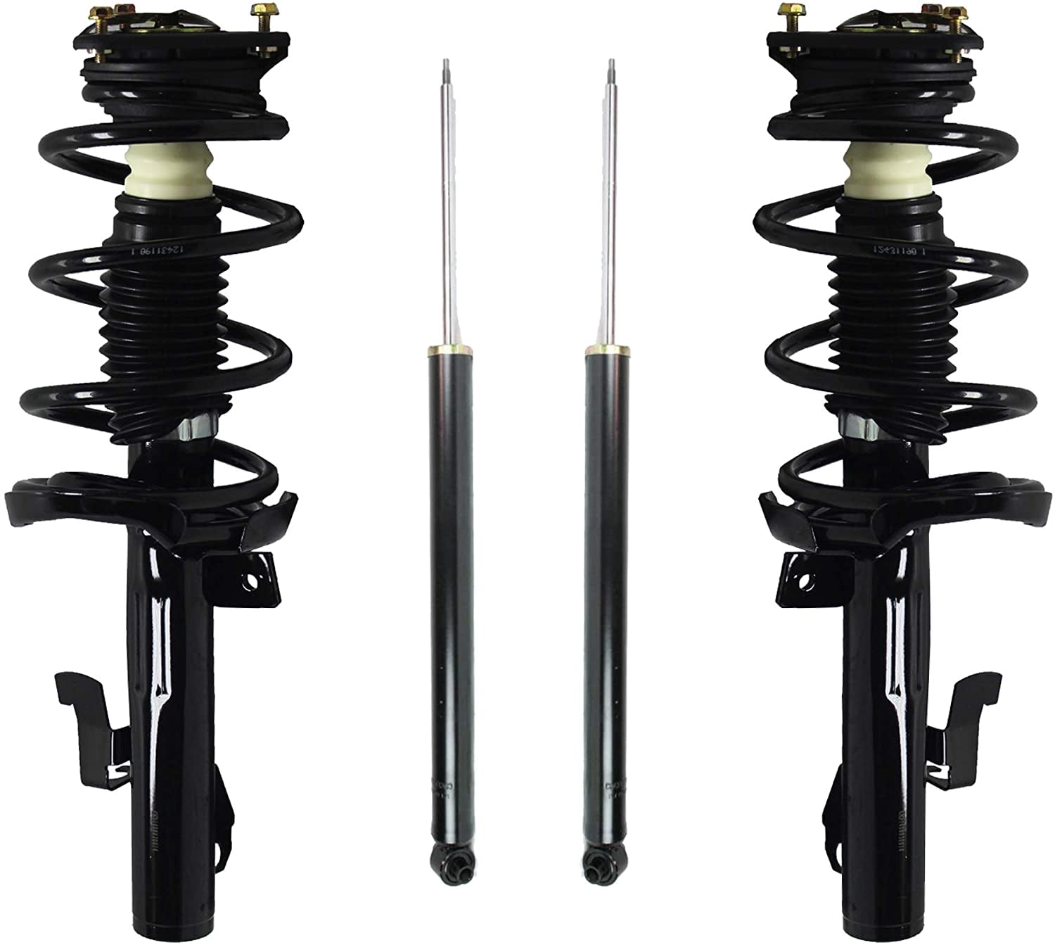 Detroit Axle - Struts Shocks for Mazda 3 (2004-2009) & Mazda 5 (2006 ...