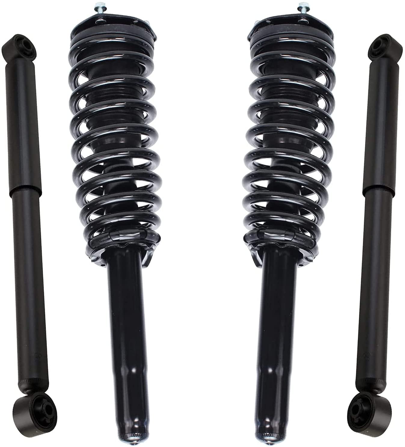 Detroit Axle - Struts Shocks for 2010-2012 Ford Fusion Lincoln MKZ 10 ...