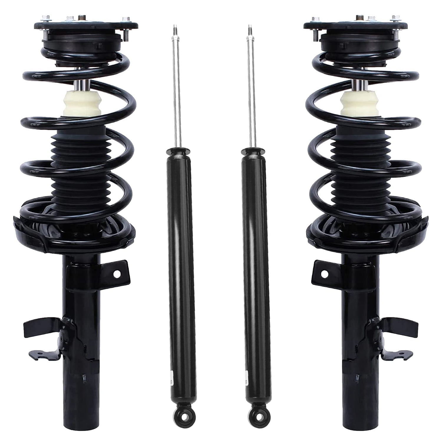Detroit Axle - Struts Shocks for 2012 2013 Ford Focus Complete 2 Front ...