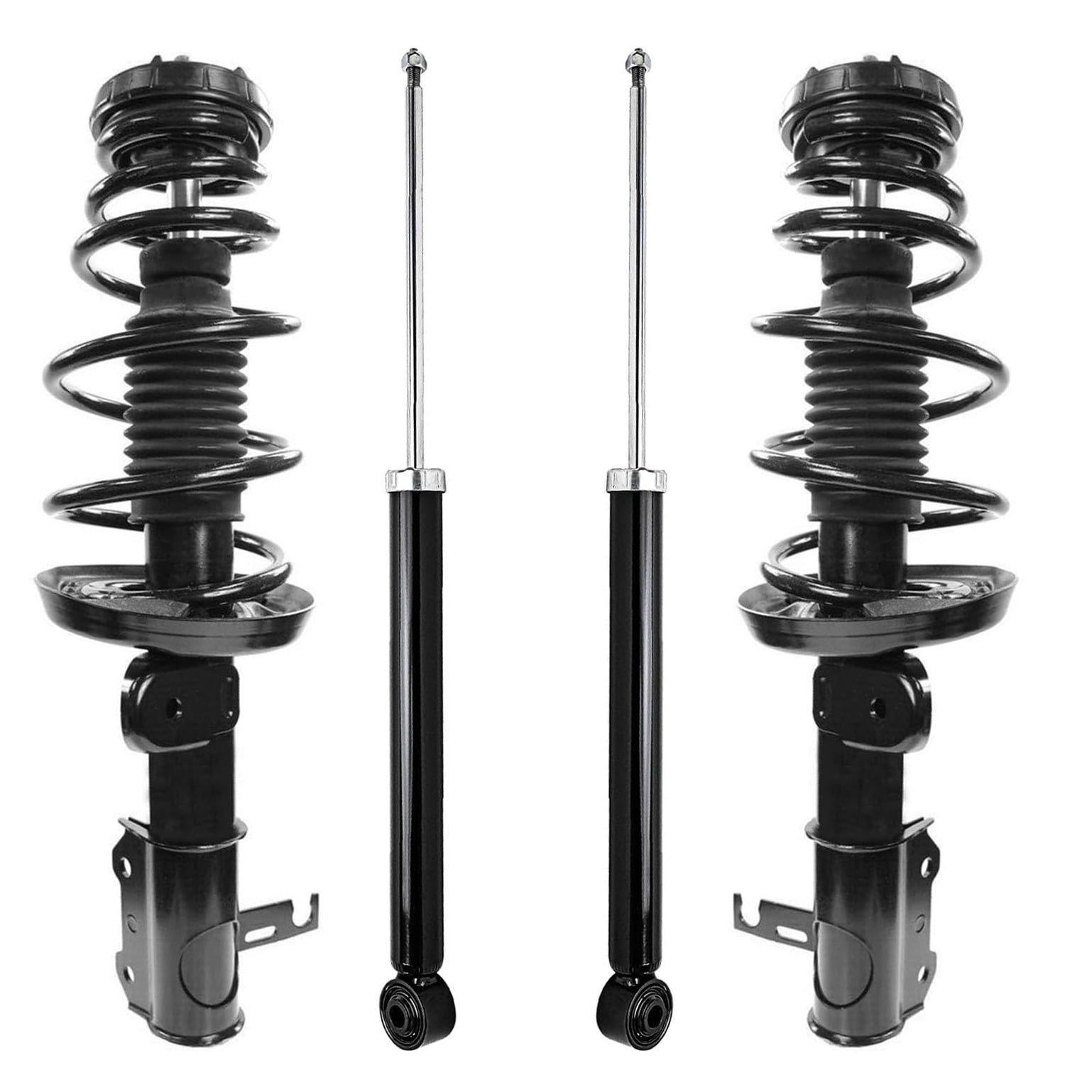 Detroit Axle - Struts Shocks for 2012-2015 Chevrolet Volt 2 Front ...