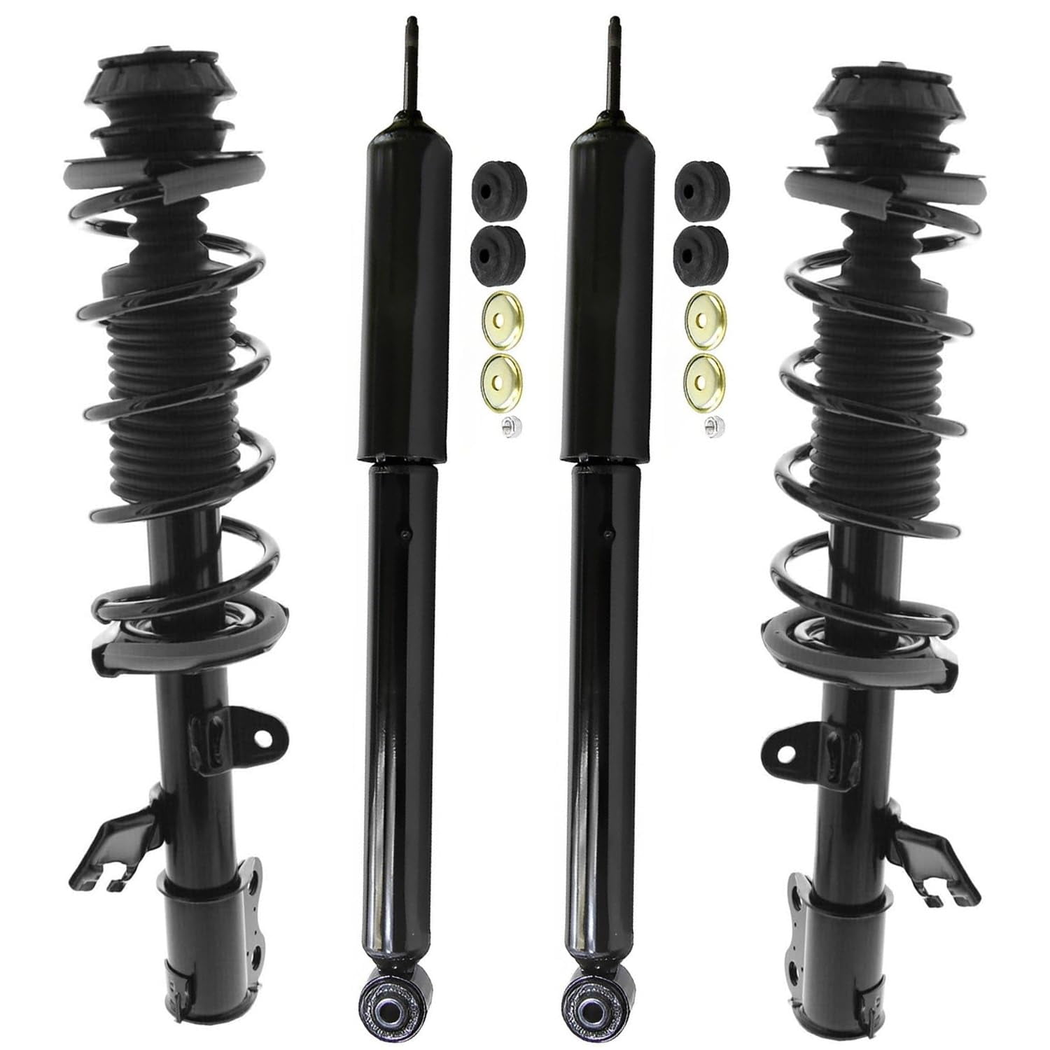 Detroit Axle - Struts Shocks for 2012-2019 Nissan Versa Note, 2 Front ...