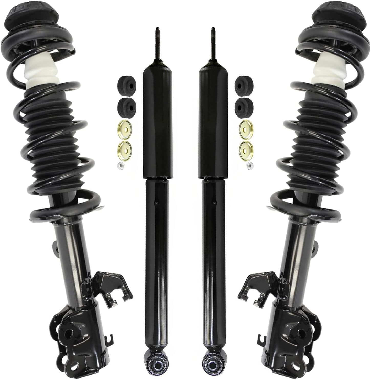 Detroit Axle - Struts Shocks for 2012-2020 Nissan Versa 2014-2019 Versa ...