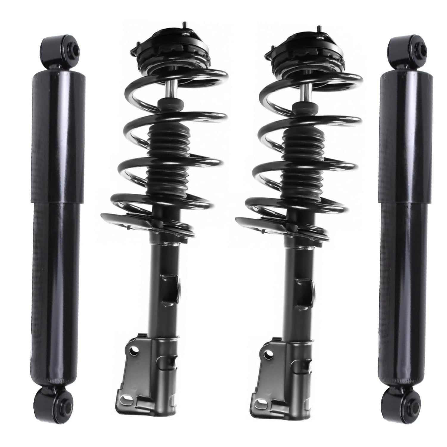 Detroit Axle - Struts Shocks for Chrysler Town & Country Dodge Grand ...