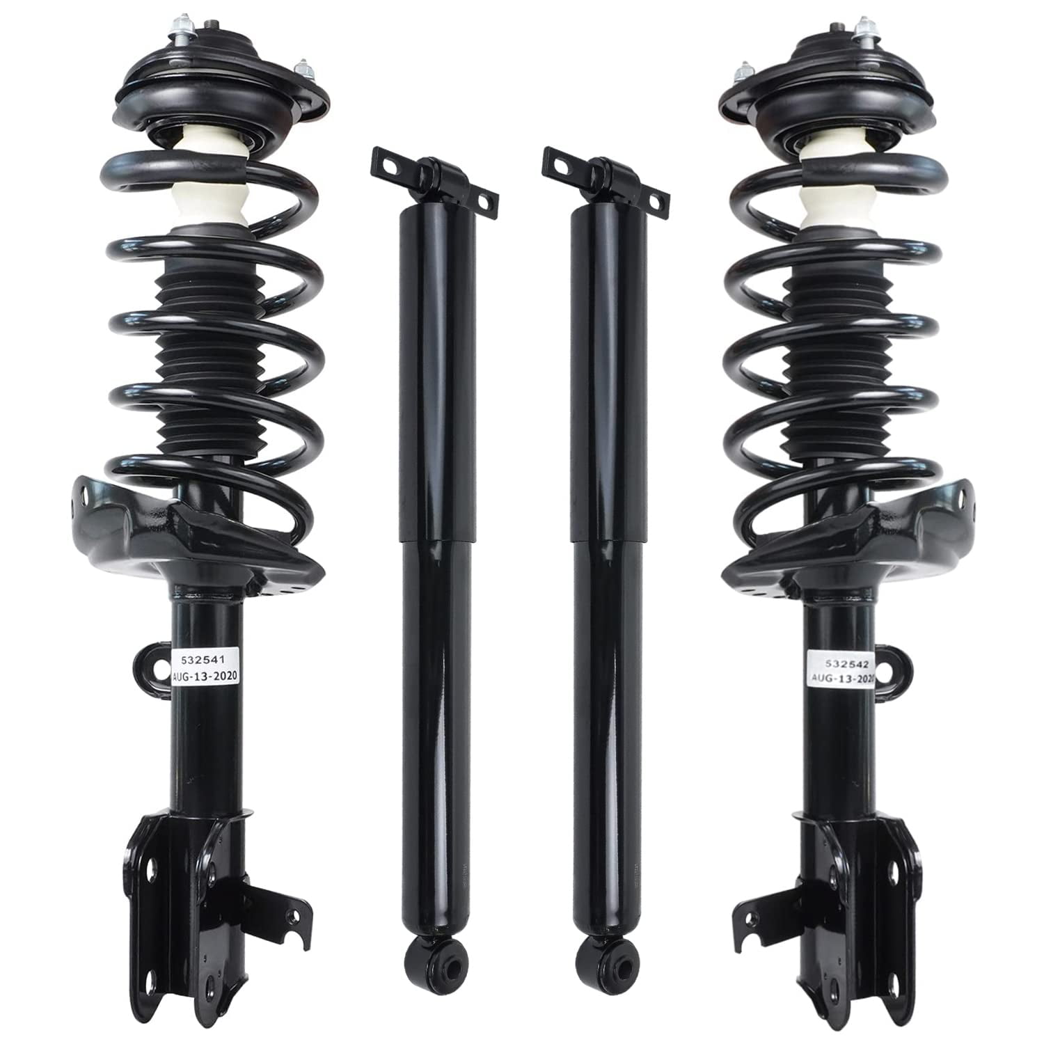 Detroit Axle - Struts Shocks for FWD 2008 2009 2010 Honda Odyssey ...
