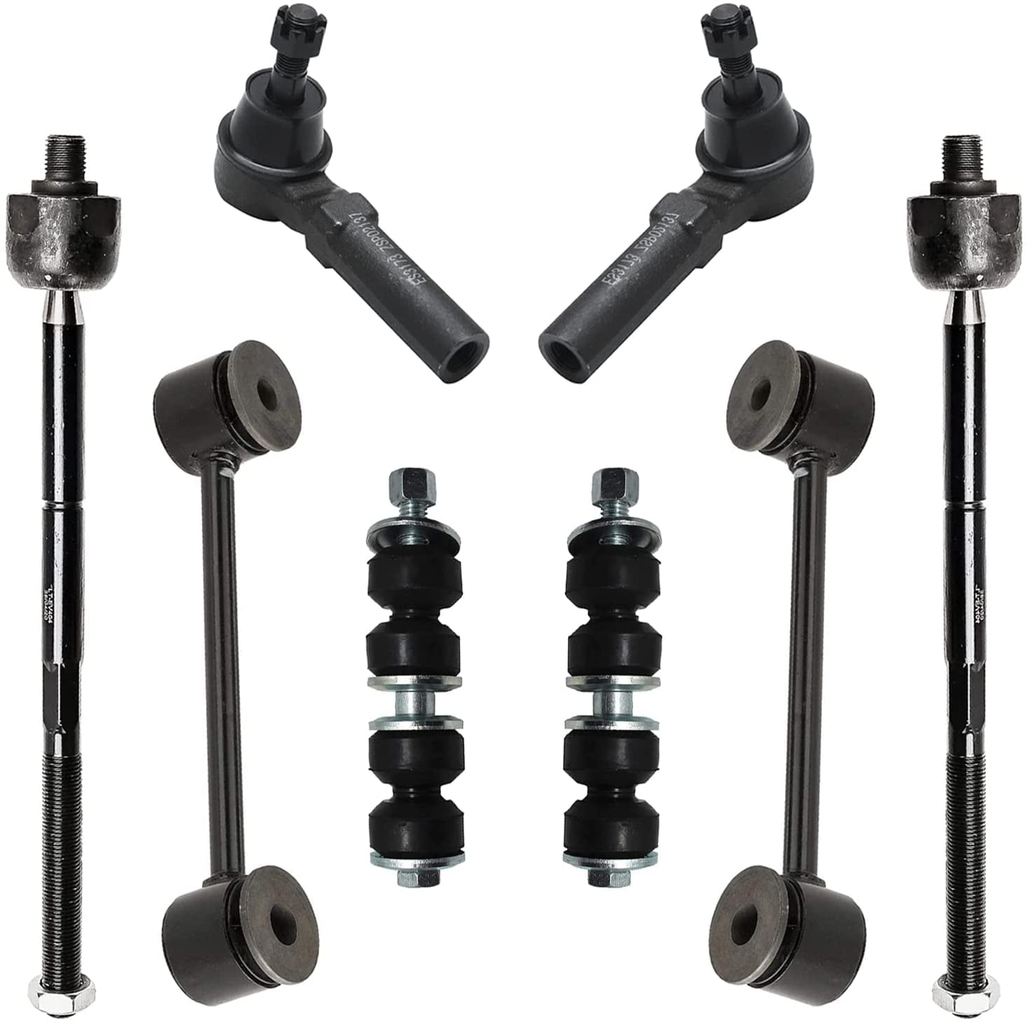 Detroit Axle - Sway Bars Tie Rods for 2001-2010 Chrysler PT Cruiser 4 ...