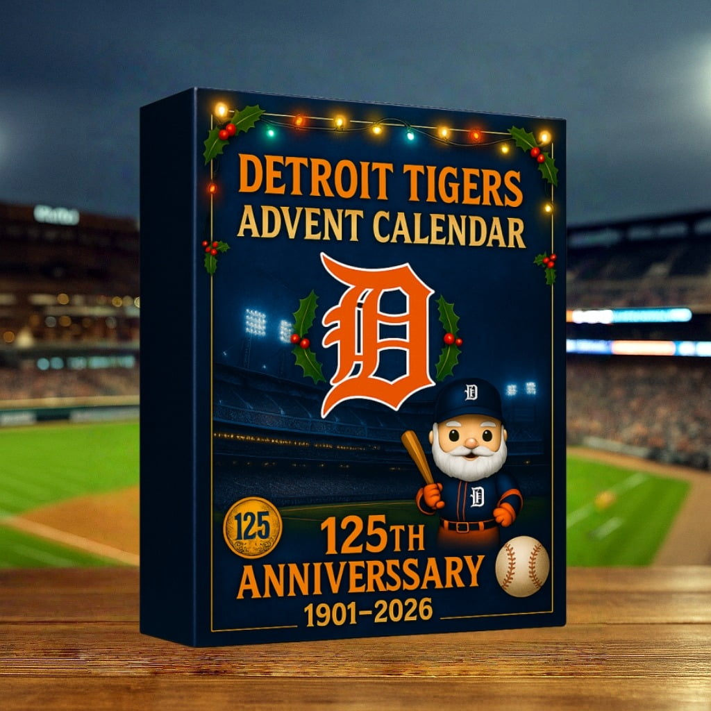 Detroit Baseball 125th Anniversary Advent Calendar 2025, Christmas ...