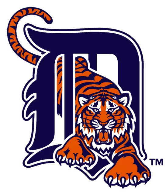 Detroit Baseball Old English D Logo Sticker Baseball Sticker, Football ...