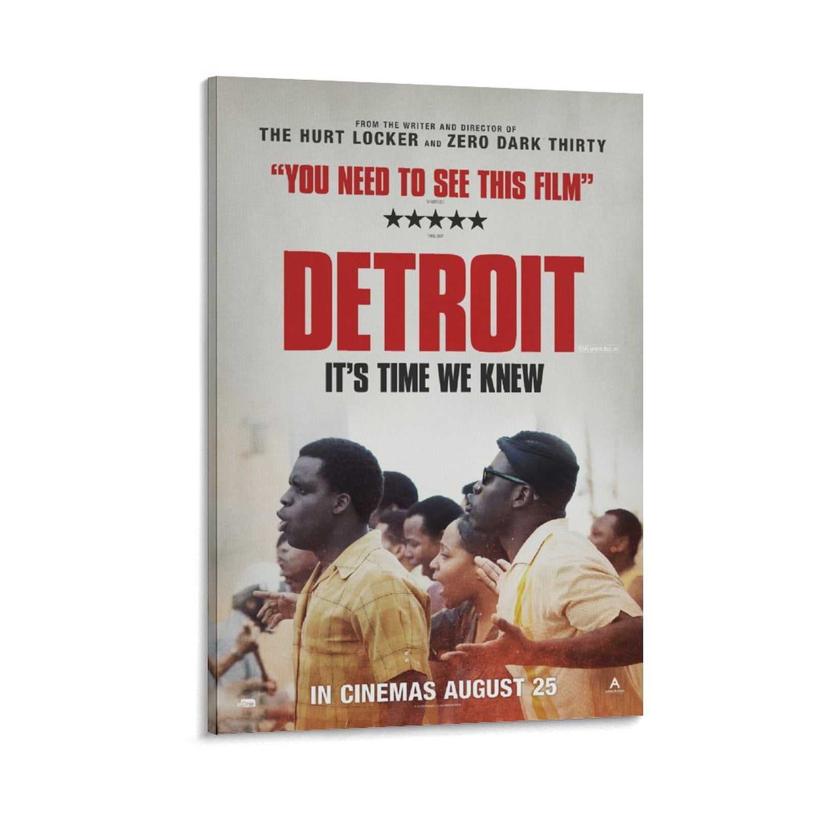Detroit Classic Movie Poster Posters Art Print Wall Photo Paint Poster ...