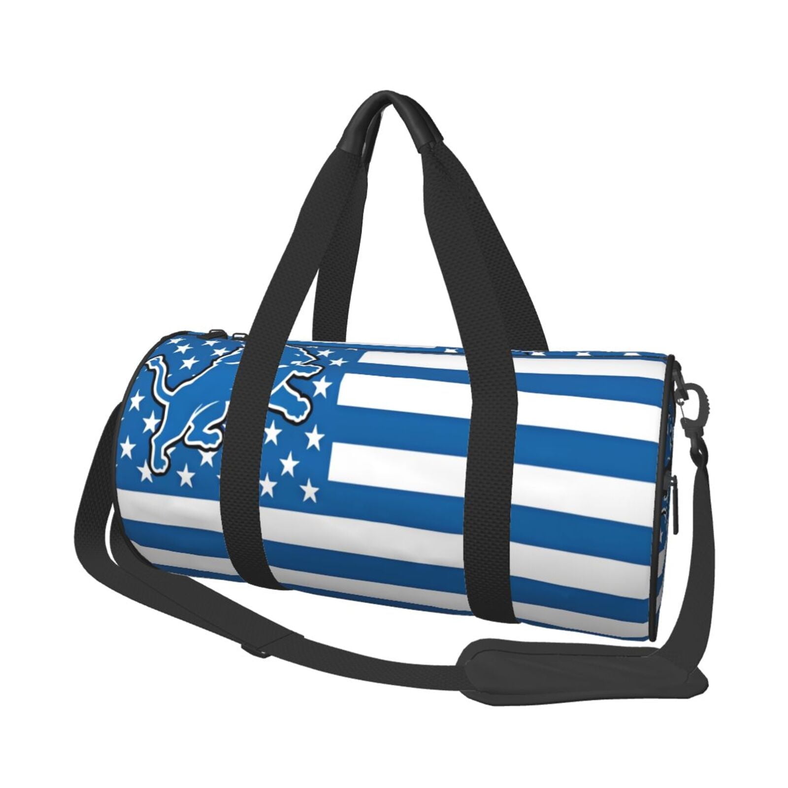 Detroit Custom Large Duffel Bags, Football Team Themed Fan Gym Bags ...