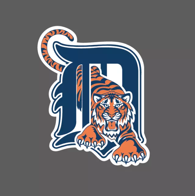 Detroit Detroit Baseball Team Sticker Decal Vintage Logo 1994-2005 ...