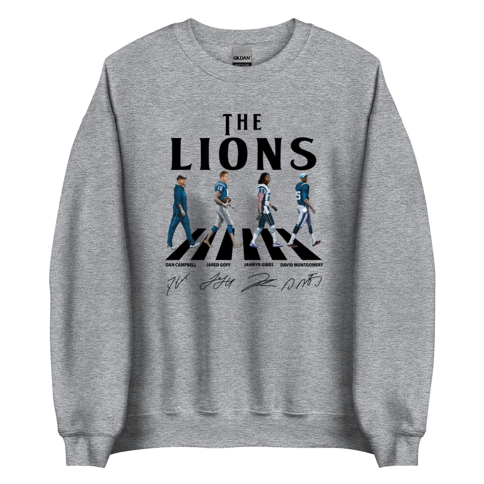 Detroit Football Legends Abbey Road Signature Shirt-TH896 - Walmart.com