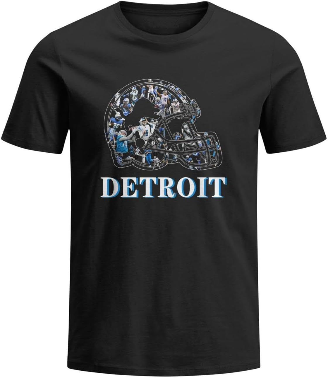 Detroit Football Shirt for Men, Detroit Shirts, Fans Gameday Apparel ...
