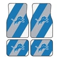 Detroit Football Team Car Mats 4 Pieces Set, Universal Waterproof and ...