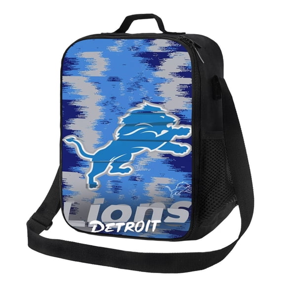 Detroit Football Team Theme Lunch Box,Multifunctional Cooler Insulated ...