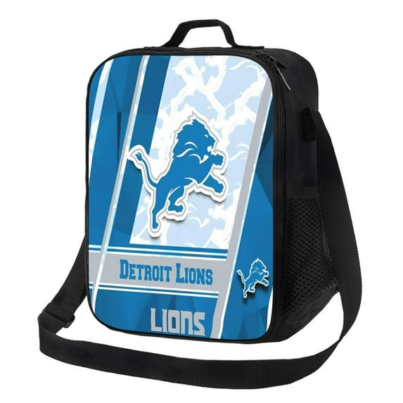 Detroit Football Team Theme Lunch Box,Multifunctional Cooler Insulated ...