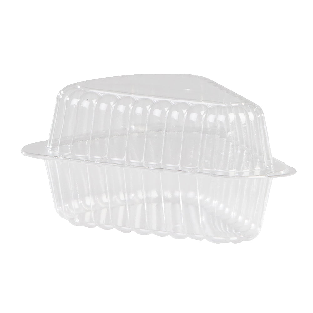 Detroit Forming OPS Plastic Single Serve Pie Food Container Clear, 2. ...