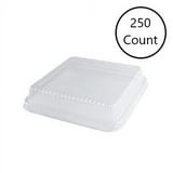 Detroit Forming OPS Plastic Square Pan Lid Fit 8" Foil Cake Pans, Clear ...