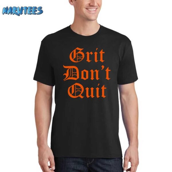 Detroit Grit Dont Quit Shirt - Walmart.com