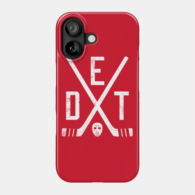 Detroit Hockey Retro Winged Wheel Red Sticks Logo Case for iPhone 11 ...