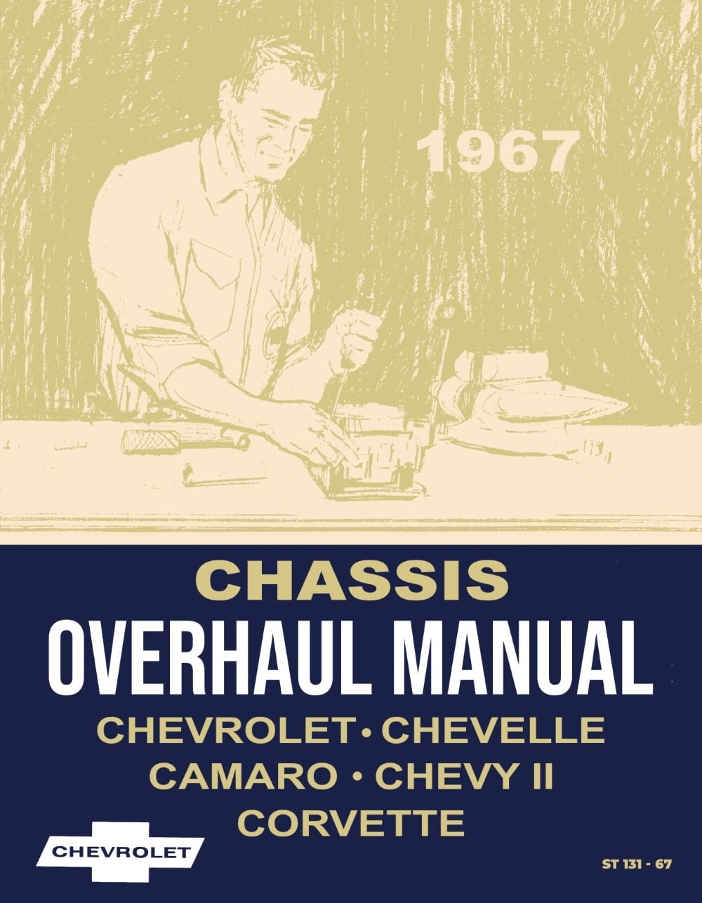 Detroit Iron OEM 1967 Chevy Chassis Overhaul Manual - Walmart.com