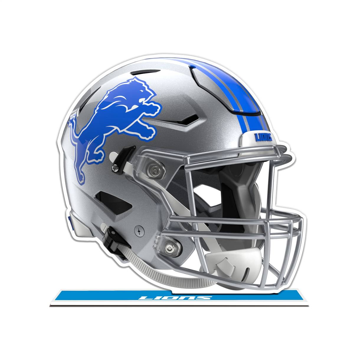 Detroit Lions 10" Speed Helmet Standee - Walmart.com