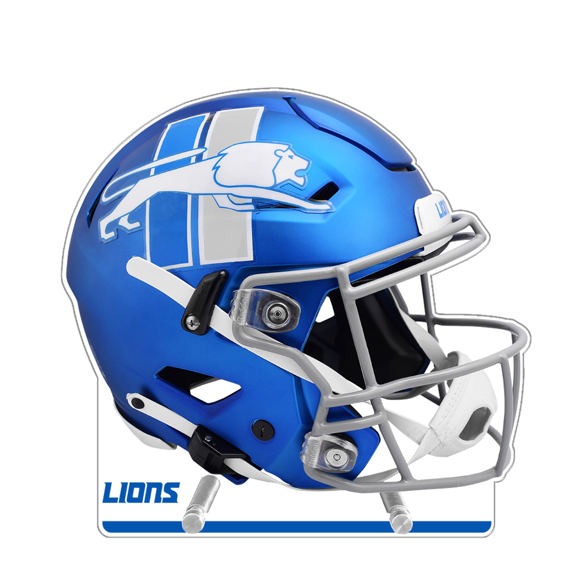 Detroit Lions 13" Speed Helmet Acrylic Plaque - Walmart.com