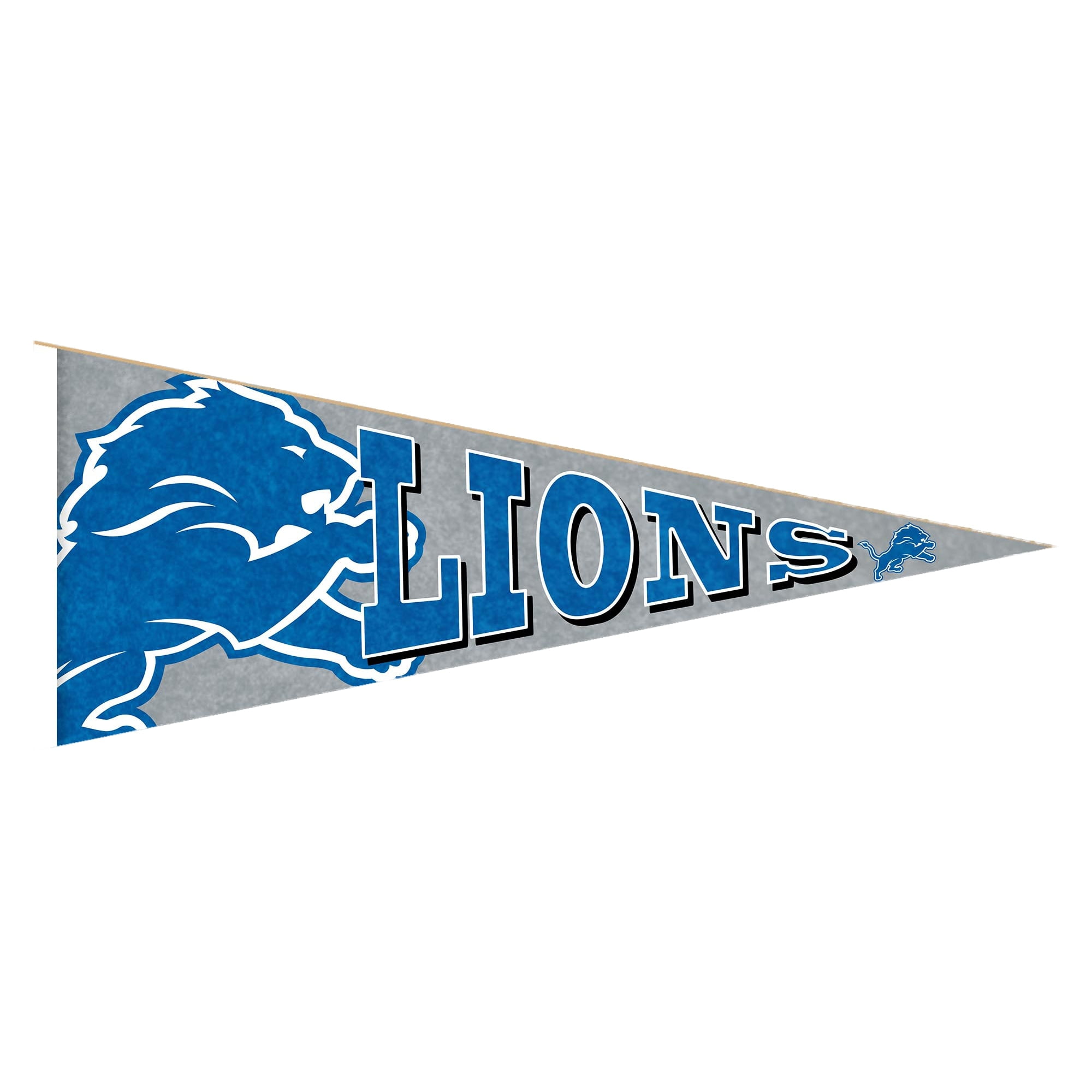Detroit Lions 24'' Wood Pennant - Walmart.com