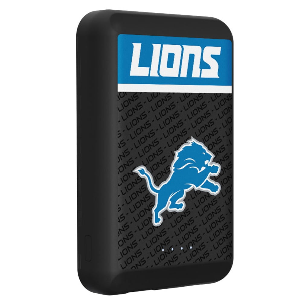 Detroit Lions Endzone Plus Wireless Power Bank - Walmart.com